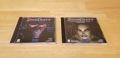 StarCraft PC CD ROM w/ keyCode & Expansion Set Disc | eBay