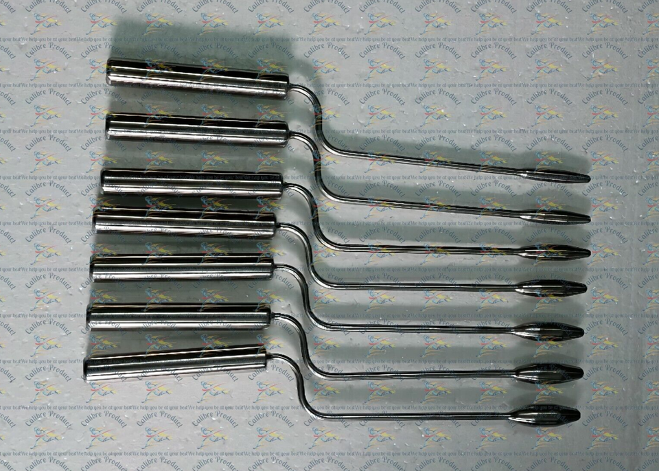 Urethral Brooks Dilator Set Of 7 Urethroplasty Surgical Instruments 8mm ...