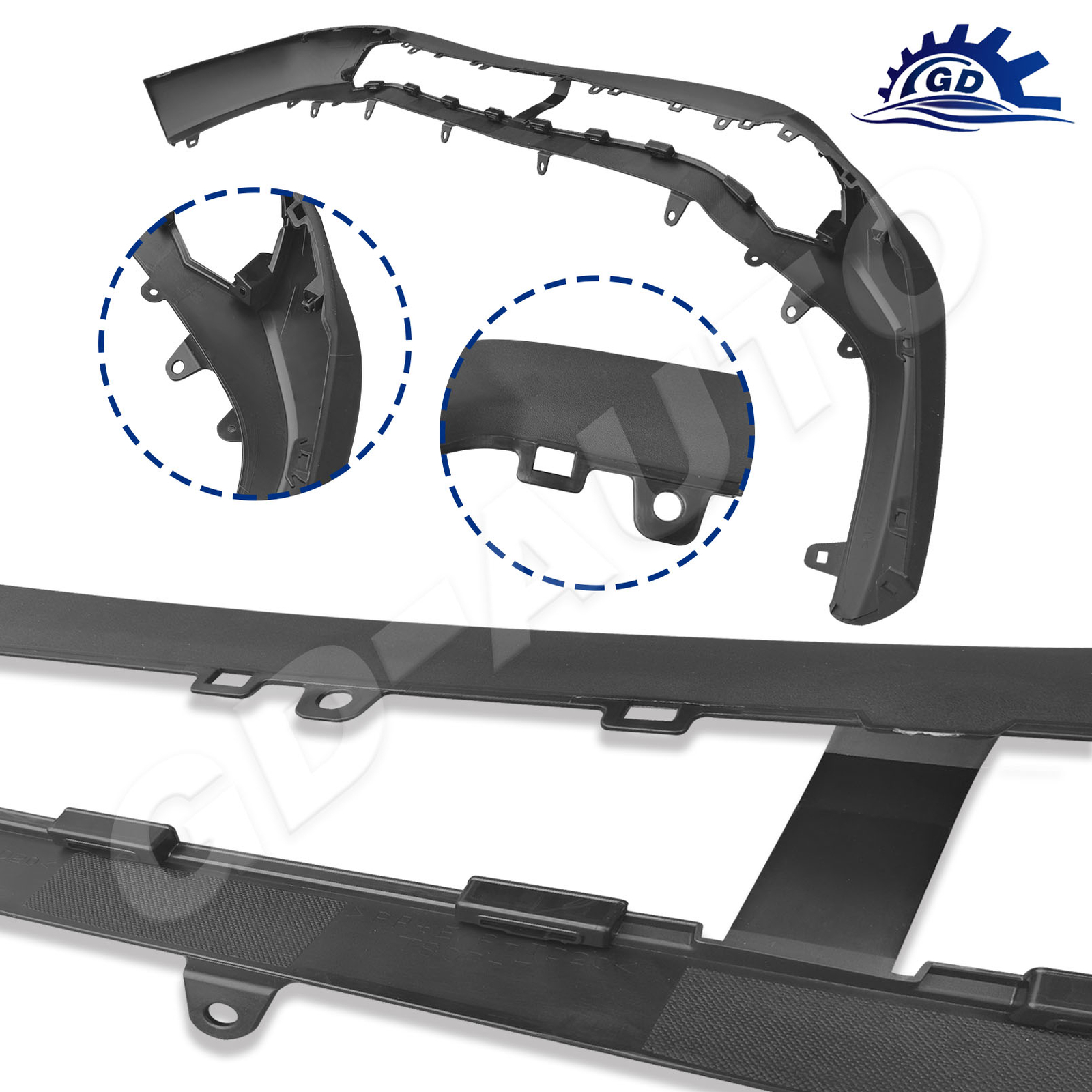 Fits 2019-2024 Toyota Rav4 XLE LE Front Bumper Lower Valance Cover ...