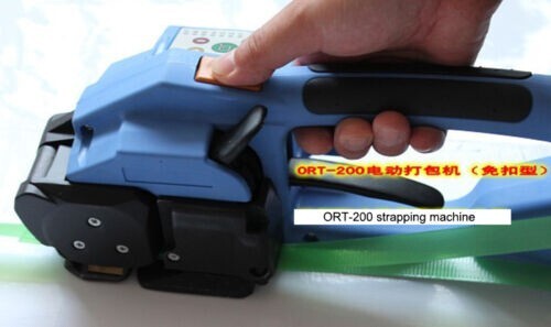 Electric PP/PET Strapping Machine Battery-powered Hand Packing Tool ORT ...