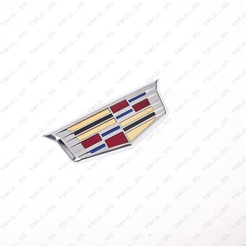 Silver Color Cadillac Logo Car Rear Trunk Lid Emblem Badge for XTS ATS ...