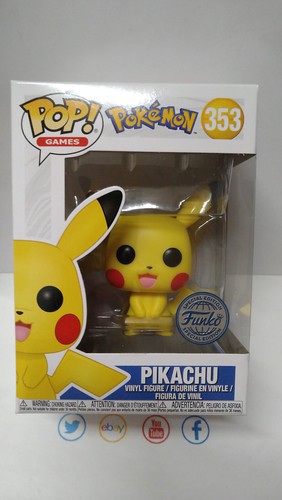 Funko Pop! POKEMON 353 Pikachu Special Edition (FU32) | eBay