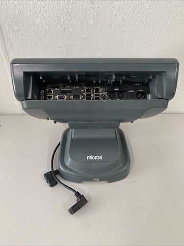 MICROS WS5A 400814-101 Touch Screen POS Terminal Register With Stand | eBay