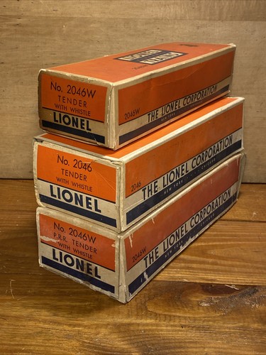 ORIGINAL LIONEL TRAIN 2046 2046W Tender Boxes Only Pennsylvania Vintage ...