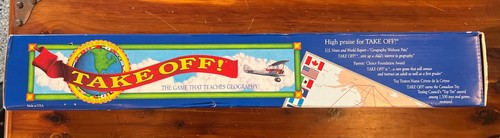 Take Off Game Teaches Geography World Edition 1987 Resource Games ...