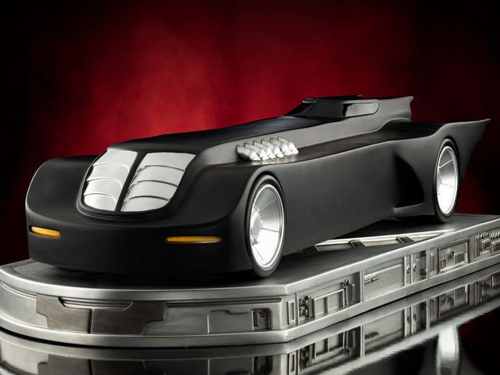 Batman The Animated Series Batmobile 1/10 Statue IRON STUDIOS ...
