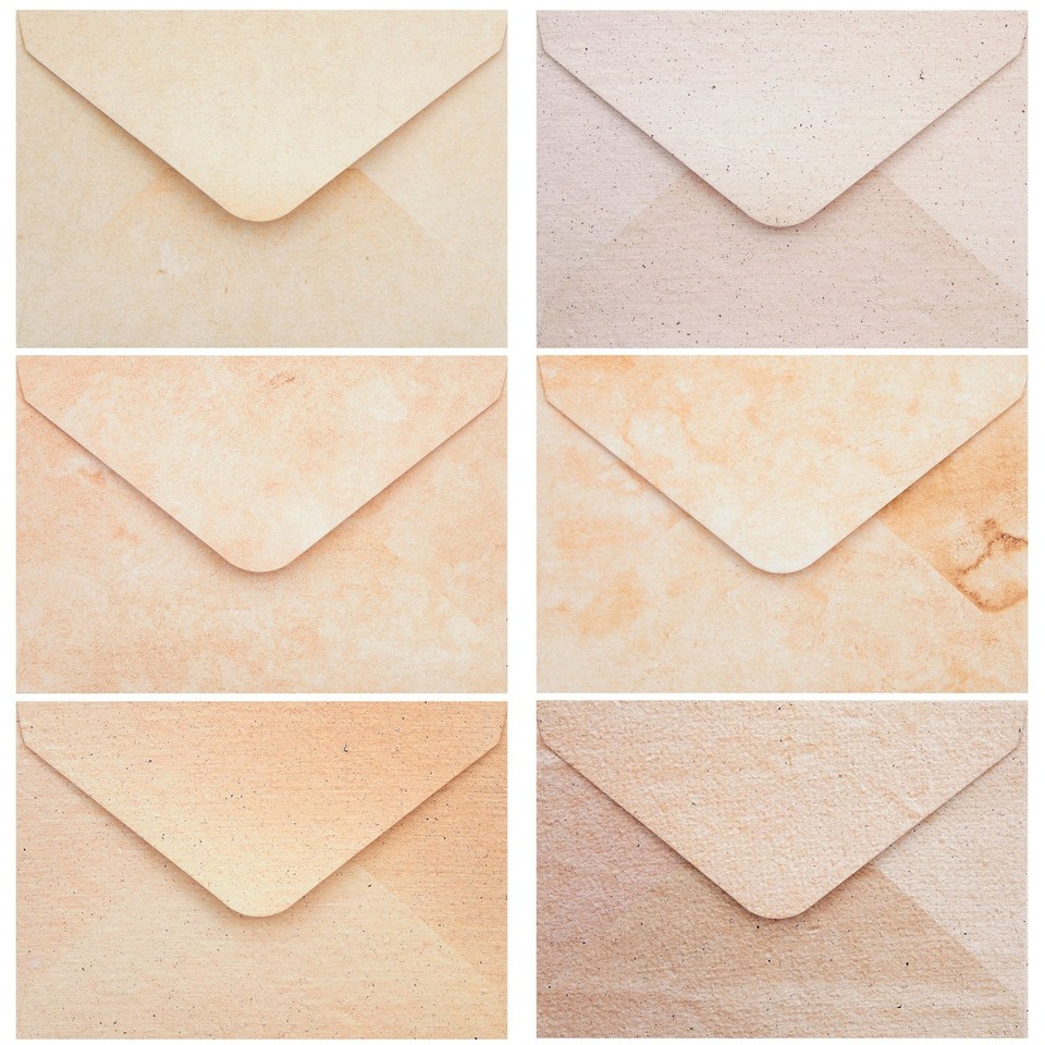60 Pack Blank Cards and Envelopes 4x6 In, Vintage Style Stationery for ...