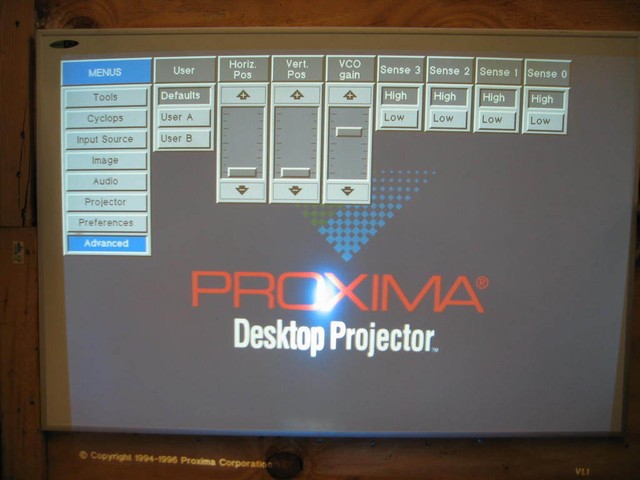 Proxima Desktop Projector 9100 100 1 300 Lumens LCD Projector w/Lamp ...