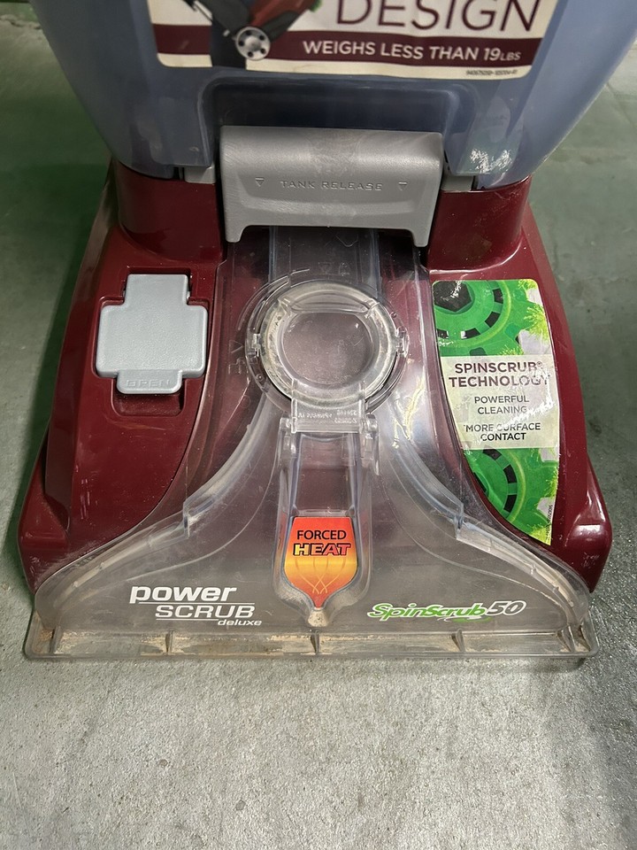 Hoover FH50258 Red Professional Elite Pet Plus Spin Scrub Upright ...