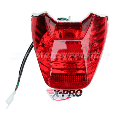 X-PRO Rear Tail Light for 250cc Hawk 250 Carb, Hawk DLX250 EFI Version ...