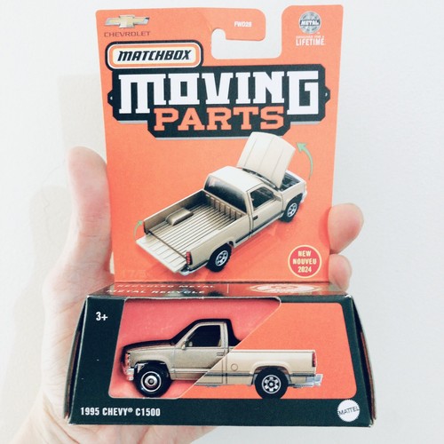 Matchbox 1995 Chevy C1500 * Gold * 2024 Matchbox Moving Parts Hot ...