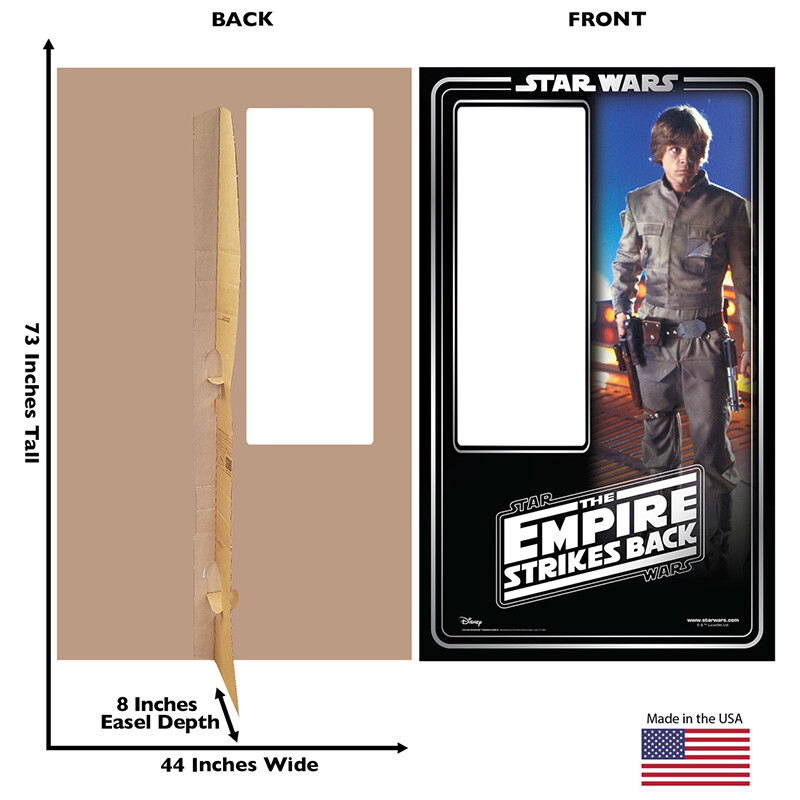 LUKE SKYWALKER STAND-IN Star Wars ESB CARDBOARD CUTOUT Standup Standee ...