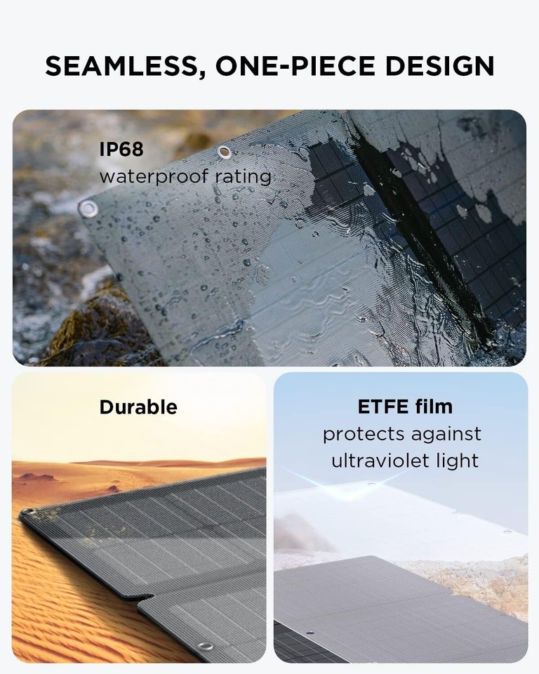 EcoFlow Solar Generator RIVER 2 Max 512Wh+160W solar panel Certified ...