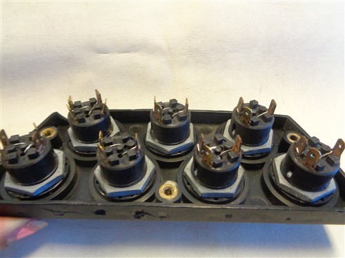 TRITON PUSH BUTTON ILLUMINATED SWITCH PANEL 7" X 2 5/8" MARINE BOAT | eBay