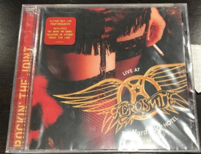 Aerosmith Rockin' the Joint CD Brand New Sealed LIVE at Hard Rock bonus ...