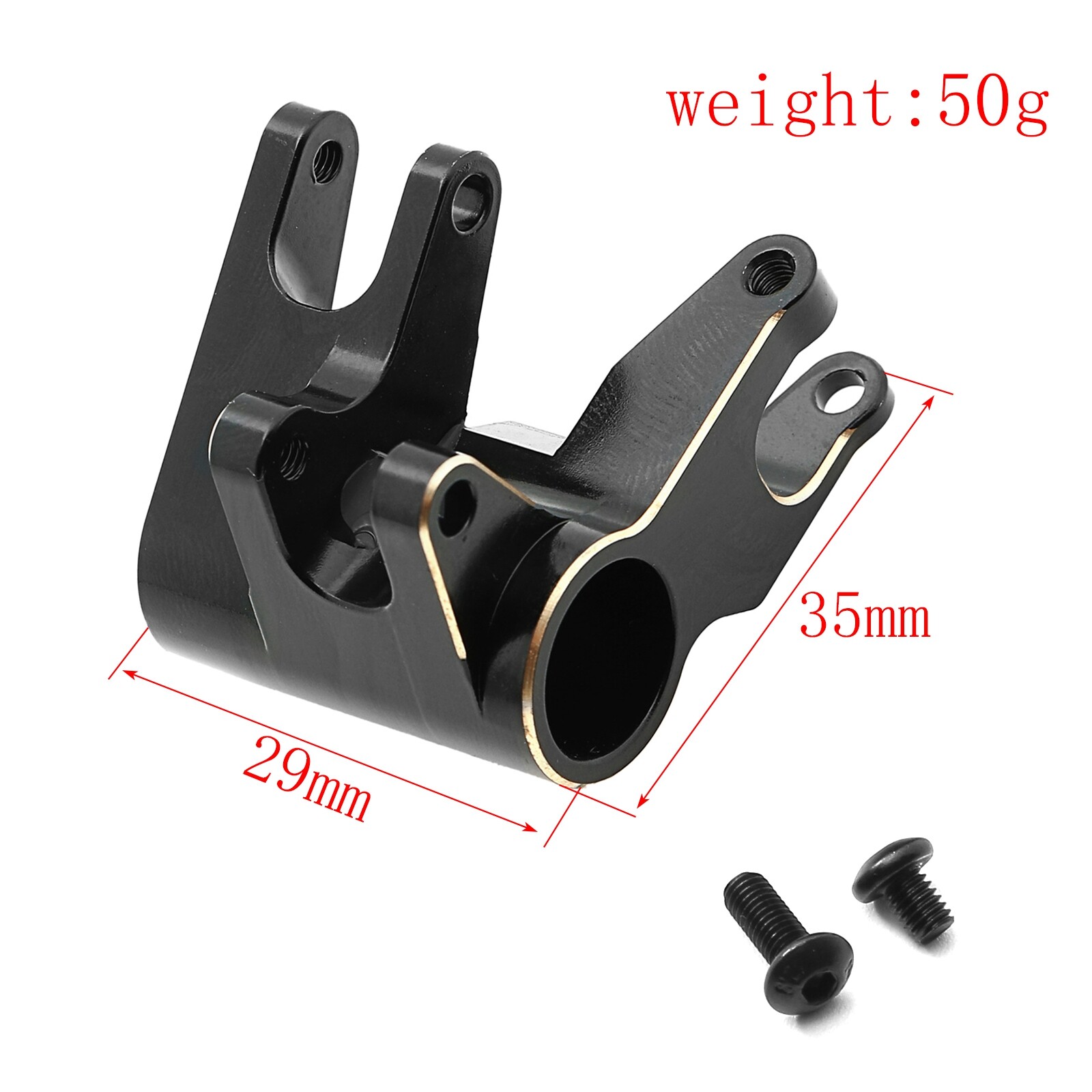 Brass Front Axle Link Mount Replacement for Axial SCX10 PRO 1/10 Remote ...