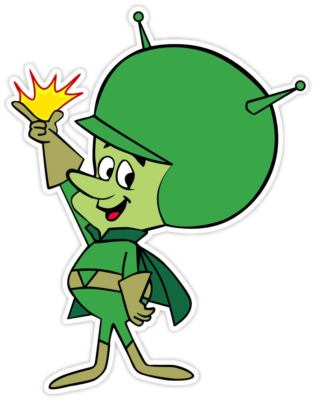 Flintstones Gazoo Cartoon Kids Vinyl Sticker Decal Wall *SIZES* | eBay