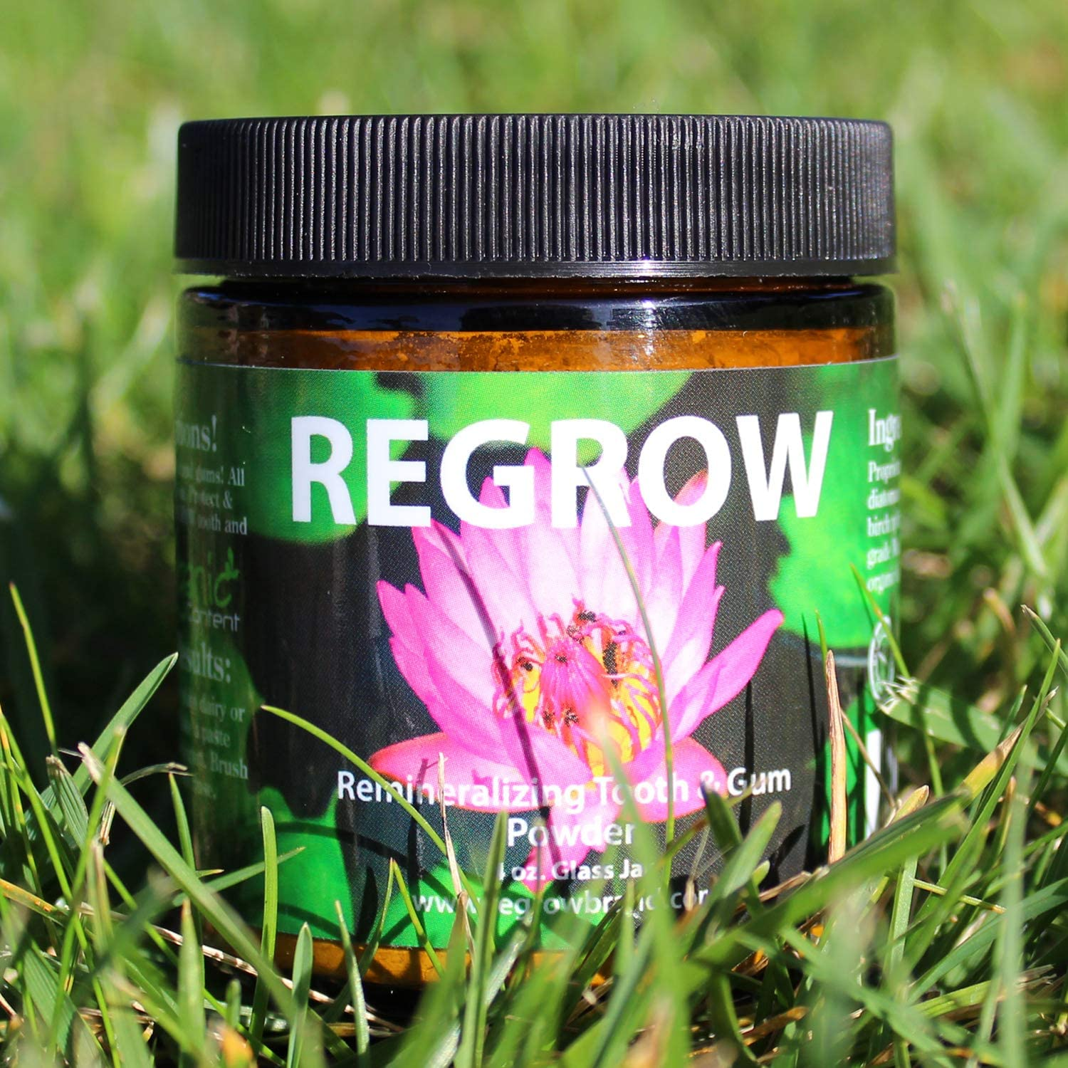REGROW Remineralizing Tooth Powder - Whiter Teeth Naturally - Cleans ...