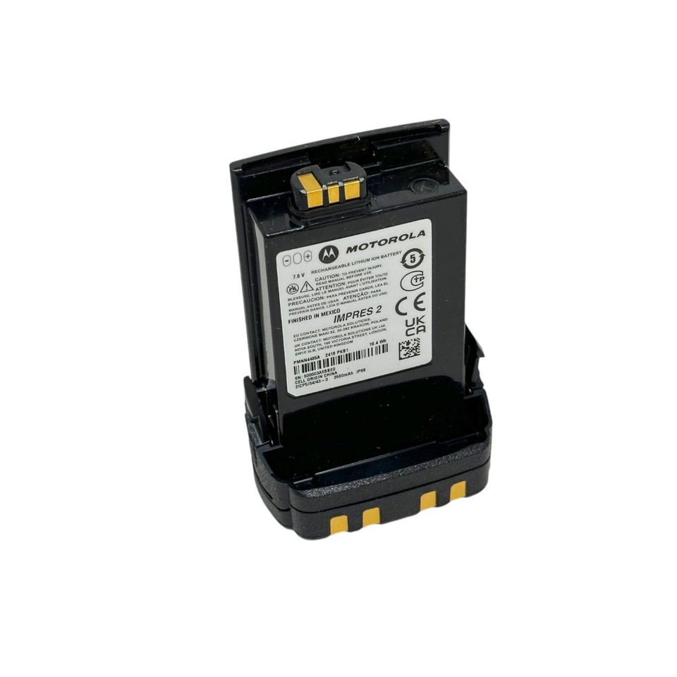 Genuine Motorola IMPRES 2 PMNN4485A Rechargeable Li-ion Battery 2550 ...