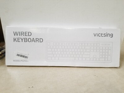 Victsing USB Wired Membrane Keyboard VTPC206ABUS | eBay