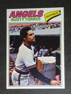 1977 Topps Rusty Torres #224 Angels NM/MT or Better | eBay