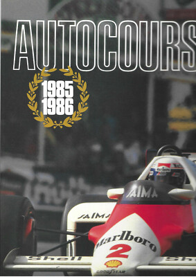 Livre: Autocourse 1985 1986 numéro 8 . la saison F1 1985 | eBay