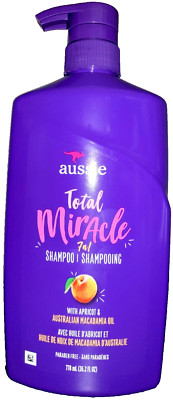Apricot Macadamia Oil Shampoo by Aussie (26.2oz) Total Miracle 7n1 | eBay