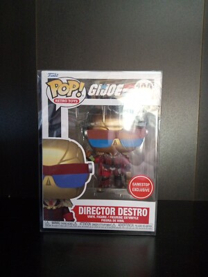 Funko Pop Gamestop Exclusive GI Joe Vinyl Figure 109 Director Destro W ...