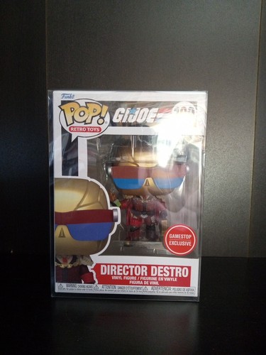 Funko Pop Gamestop Exclusive GI Joe Vinyl Figure 109 Director Destro W ...