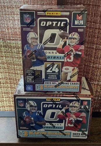 2023 Panini NFL Donruss Optic Football Blaster Box (Walmart) (2 Boxes ...