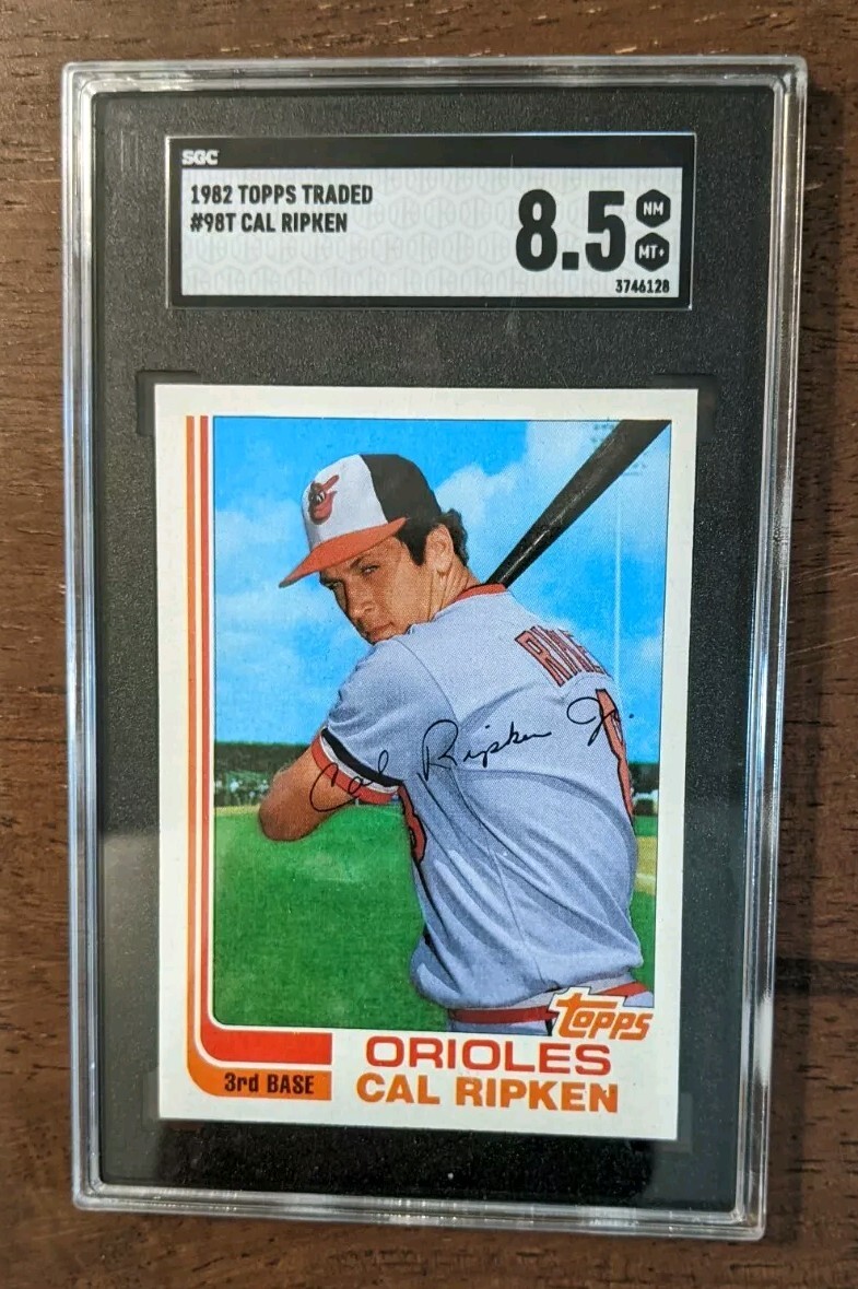 1982 TOPPS TRADED #98T CAL RIPKEN SGC 8.5 NM-MT+ | eBay