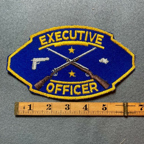 Vintage Executive Officer Rifles Gun Pistol Patch F9 | eBay