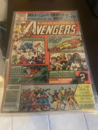 The Avengers Annual #10 Newsstand! First Appearance Rogue 1st ...