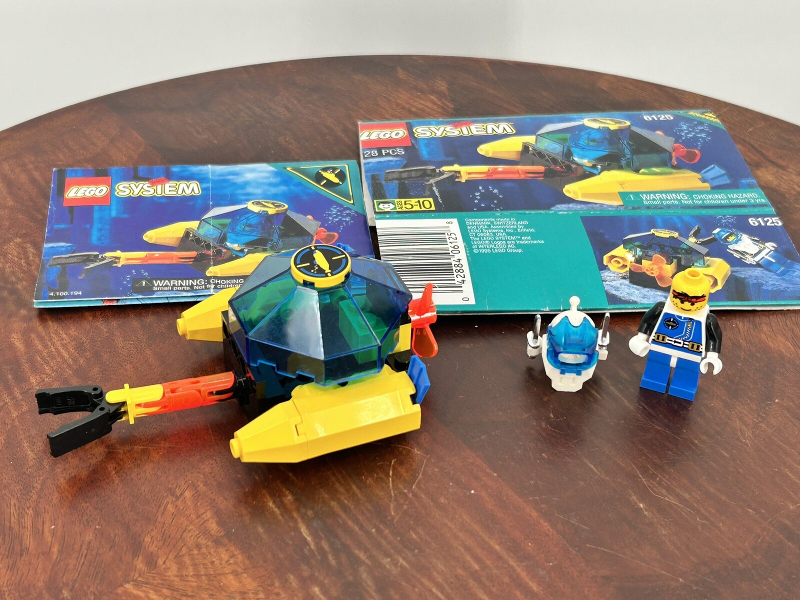 LEGO Aquanauts Set 6125 ~ Sea Sprint 9 ~ Complete ~ w/ Box, manual ...