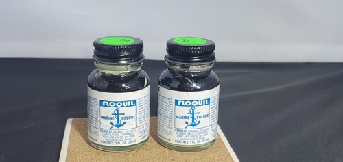 FLOQUIL Enamel Paint Two 1-oz Stone F818708 each 90%+ full | eBay