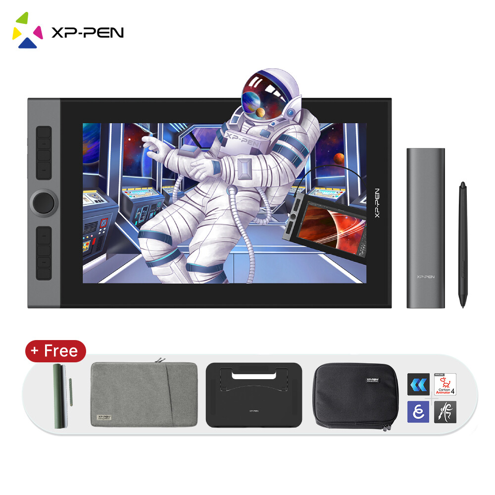 Xppen Artist 22quot Graphics Pen Display Drawing Monitor Ips