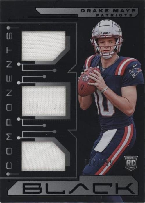 2024 Panini Black - Components Drake Maye #CO3 /199 (MEM, RC) for sale online | eBay