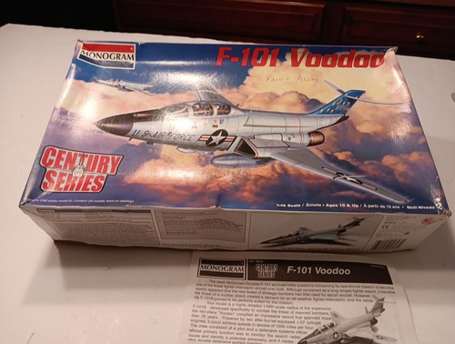 Monogram Model Airplane Kit, 1/48, F-101 Voodoo, New | eBay
