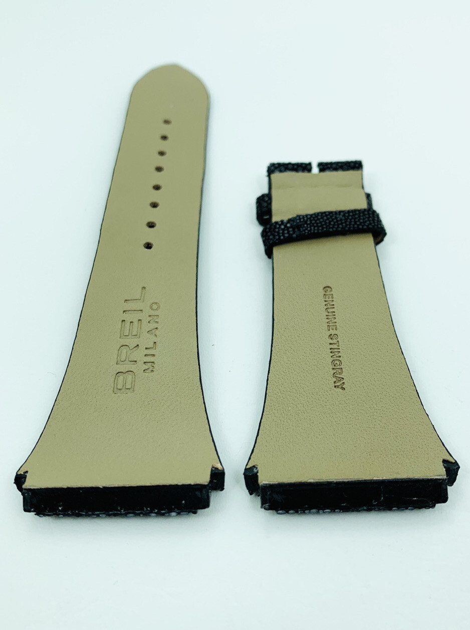 BREIL MILANO STRAP, BW0380 , GENUINE STINGRAY STRAP, BREIL WATCH STRAP ...