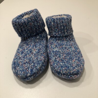 Bombas The Gripper Slipper Bootie Toddler 8-10 Blue | eBay
