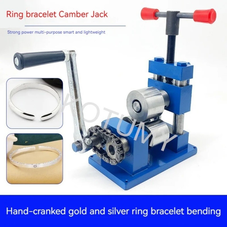 Bracelet Steel Bar Bending Machine DIY Gold and Silver Jewelry ...