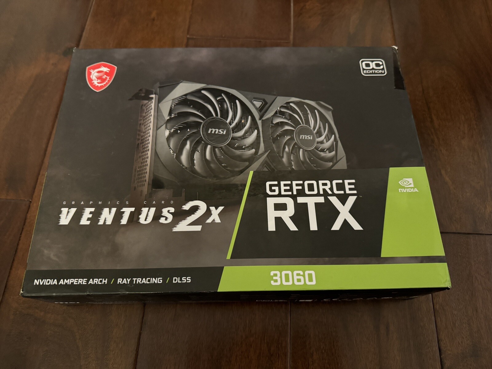 MSI NVIDIA GeForce RTX 3060 VENTUS 2X OC 12 GB GDDR6 Graphics Card