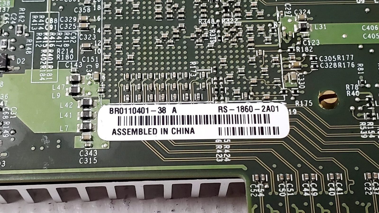 Brocade / 16Gb / 10GbE FCoE CNA BR0110401-38 / RS-1860-2A01 FH Bracket ...
