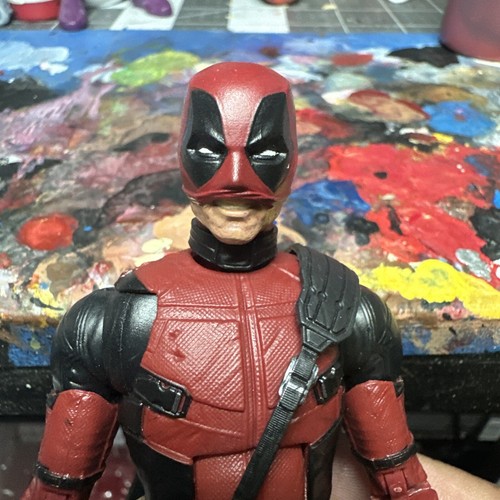 Deadpool Wade Wilson Ryan Reynolds 1/12 Scale HEAD ONLY painted Marvel ...