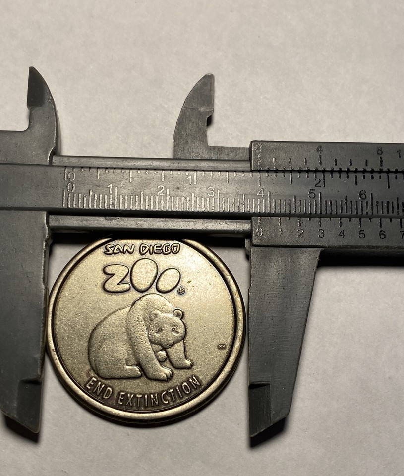 San Diego Zoo Asian Elephant Coin R13 | eBay