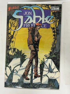Jon Sable Freelance #12 (First Comics 1984) ~ Mike Grell | Combined ...