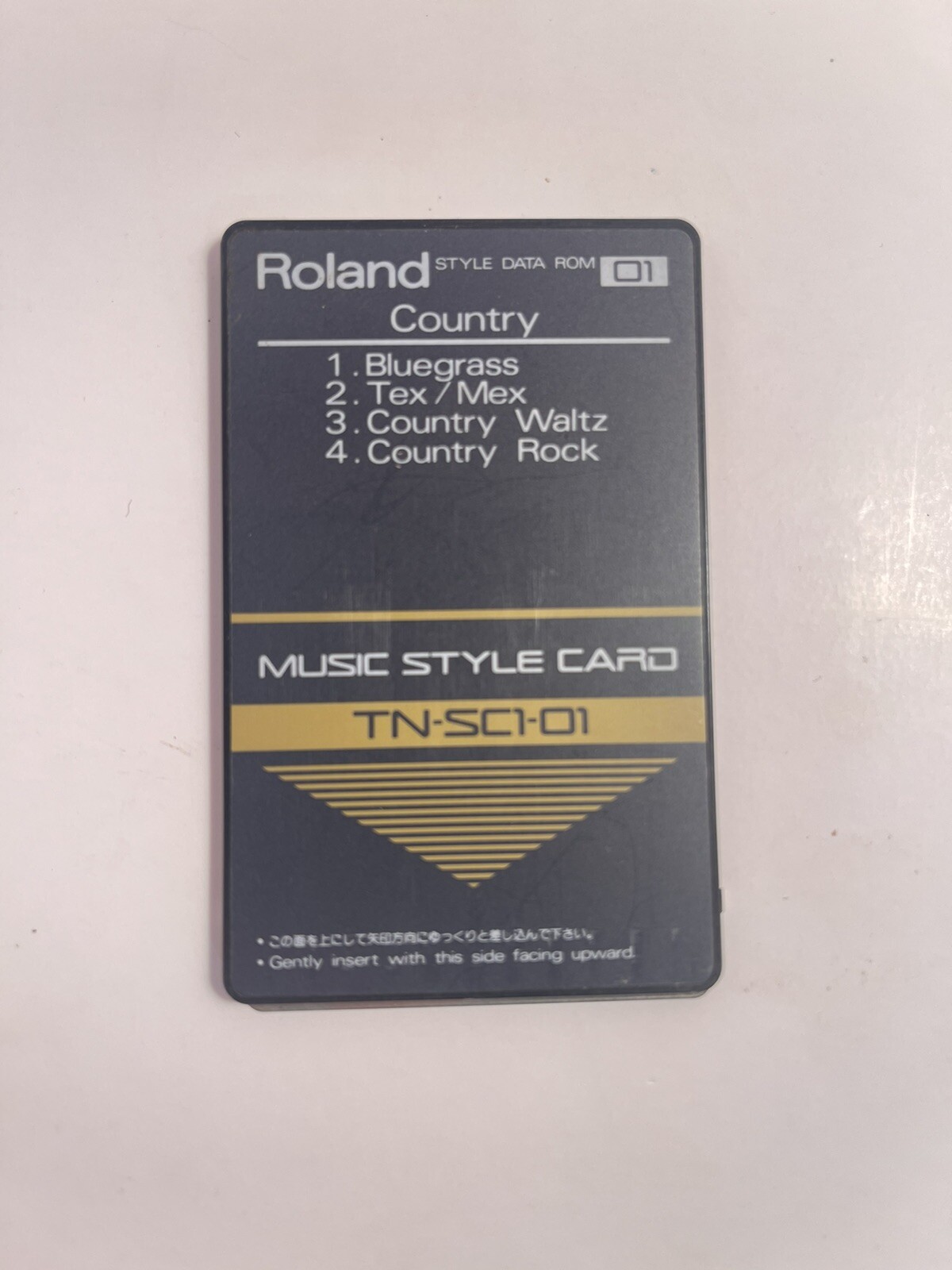 Roland Electronic Keyboard Music Style Card Country TN-SC1-01 | eBay