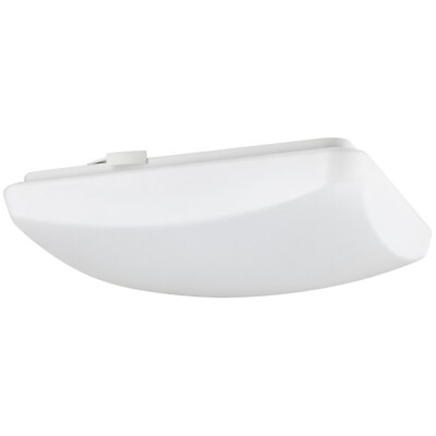 14" LED Flush Mount Ceiling Mushroom Square Light Fixture, 3000K, 16W ...