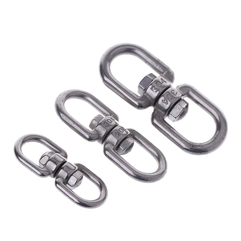 Swivel Shackle Stainless Steel Rotation Quick Hook Buckle Outdoor | eBay