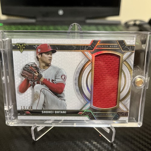 2021 Topps Triple Threads Baseball Single Jumbo Relic #SJR-SOH Shohei ...